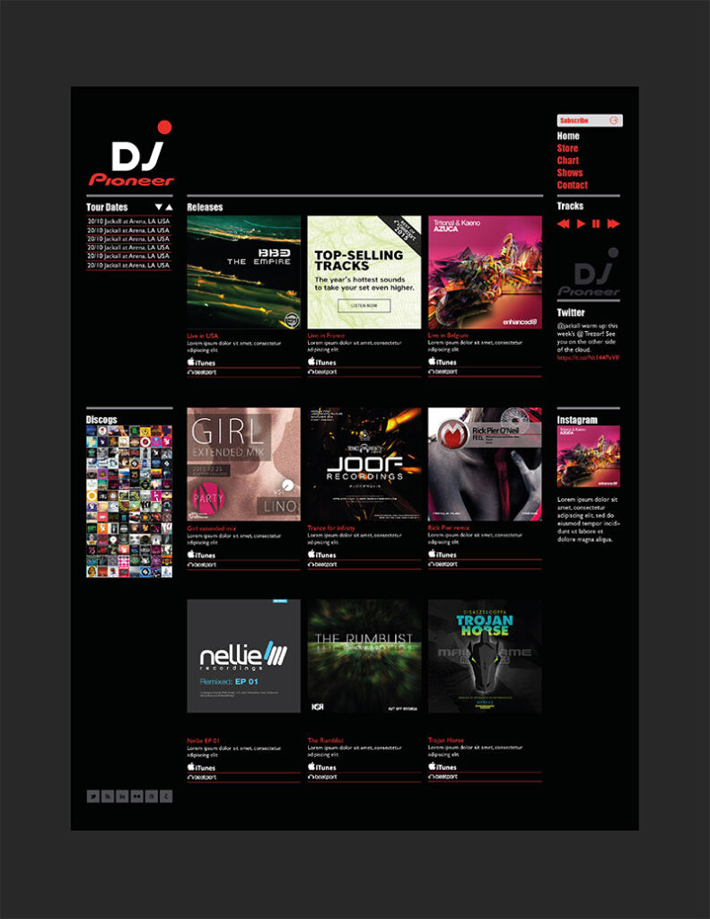 Dj website – ManIgor